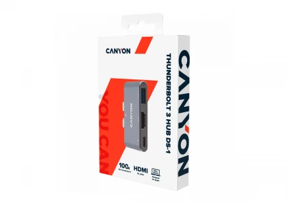 CANYON hub DS-1 3in1 Thunderbolt 3 Space Grey | Frog