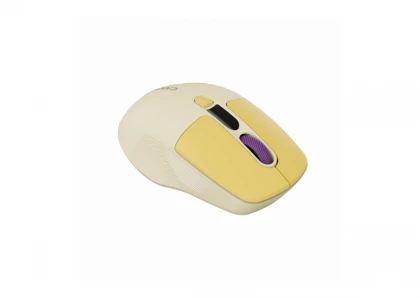 CANYON mouse MW-26 LCD Silent Dual Mode Wireless Yellow | Frog