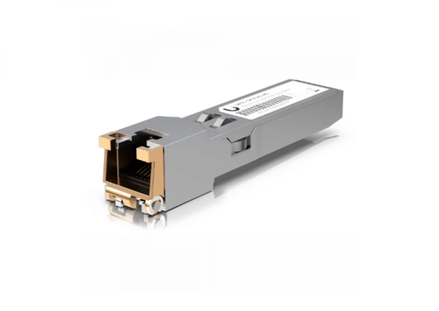 Ubiquiti UACC-CM-RJ45-MG SFP+ to RJ45 adapter, 1/2.5/5/10 GbE is a RJ45 ...