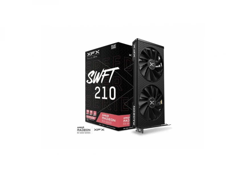 Grafička karta XFX Speedster SWFT RX-6600 8GB/GDDR6/128bit/crna | Frog