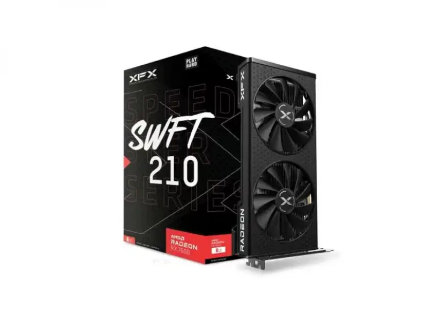 Grafička kartica XFX AMD Radeon RX 7600 8GB SPEEDSTER SWFT 210 Core | Frog