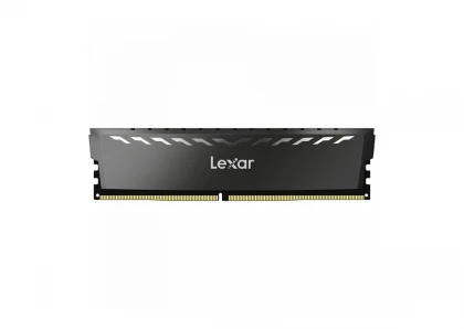 Lexar® 8GB THOR DDR4 3600 UDIMM XMP Memory with white heatsink. Single pack, EAN: 843367130238 ...
