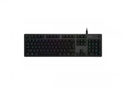 Logitech G512 LIGHTSYNC RGB Mechanical Gaming Keyboard with GX Red ...