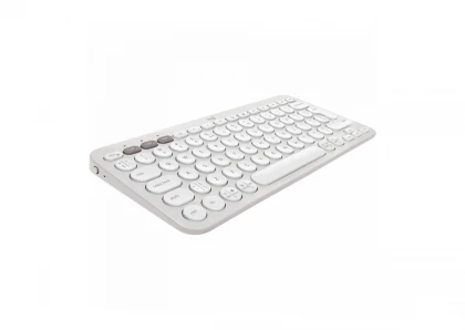 LOGITECH K380S Multi-Device Bluetooth Keyboard - TONAL WHITE - US INT'L ...