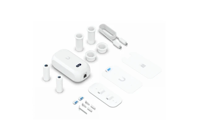 Low-profile 4K PoE camera with a wide-angle lens designed tosecure ...