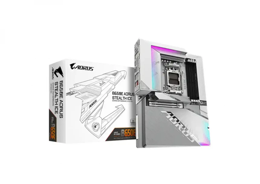 Maticna ploca Gigabyte B650E AORUS STEALTH ICE Wi-Fi 7 DDR5 AM5 ATX | Frog