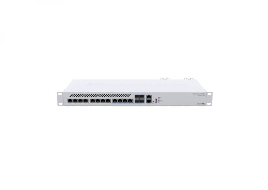 MikroTIK CRS312-4C+8XG-RM with RouterOS L5 | Frog