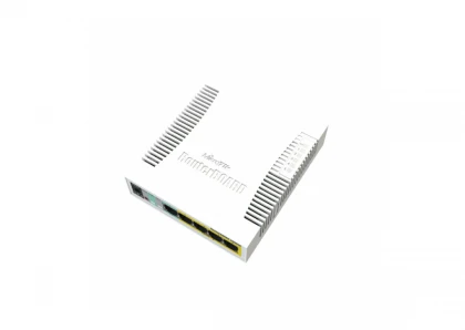MikroTik CSS106-1G-4P-1S RB260GPS with SwitchOS and indor case | Frog
