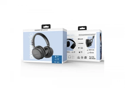 ENERGY SISTEM Power Radio Space Bluetooth slušalice crne | Frog