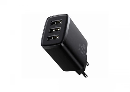 Punjač BASEUS Compact 3U 17W/crna | Frog