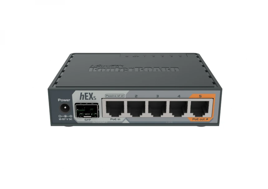 MIKROTIK (RB760iGS) hEX S, RouterOS L4, ruter | Frog
