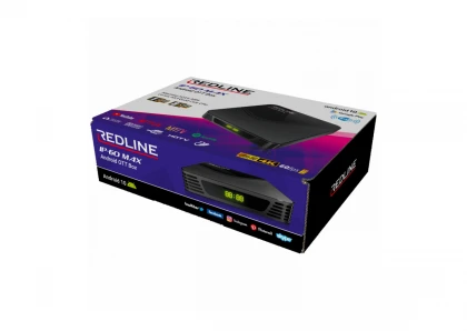 REDLINE Prijemnik IPTV@Android, 4K, 1 / 8 GB, USB, WiFi - IP-60 Max | Frog