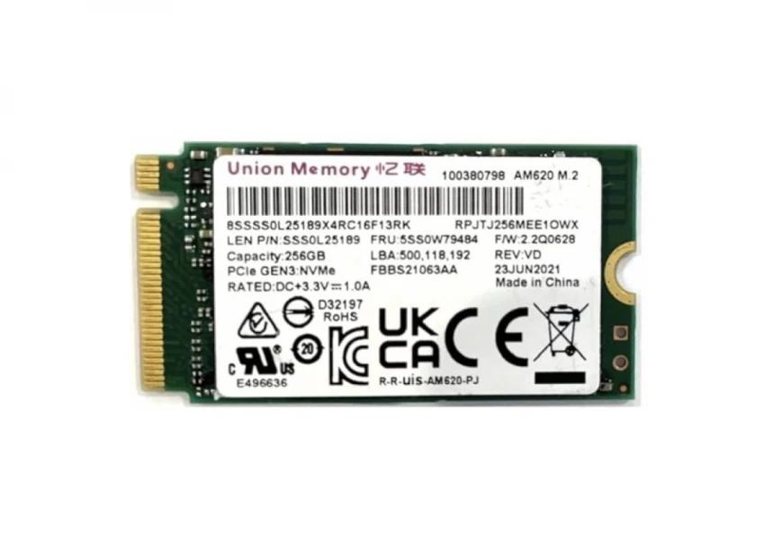 SSD Union Memory 256GB M.2 2242 NVMe SSS1B60641 | Frog