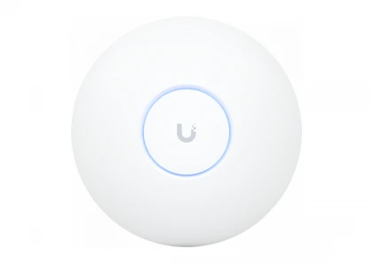 Ubiquiti U7-Pro-Max Ceiling-mounted WiFi 7 AP with 8 spatial streams, 6 GHz support, and a ...